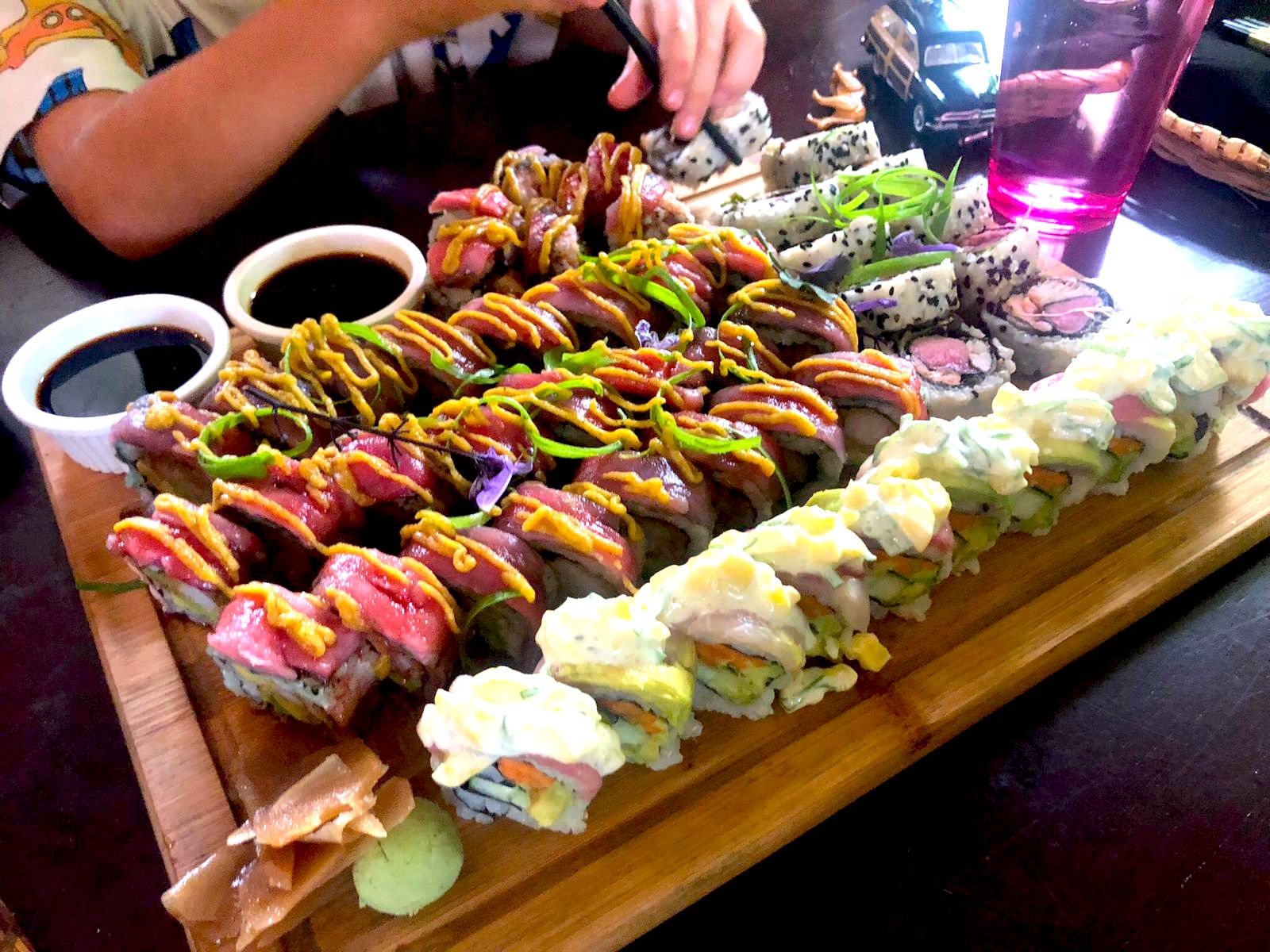 Sushi Sunday is in Full Swing! Every Sunday! - Kapi Kapi Chirripo ...